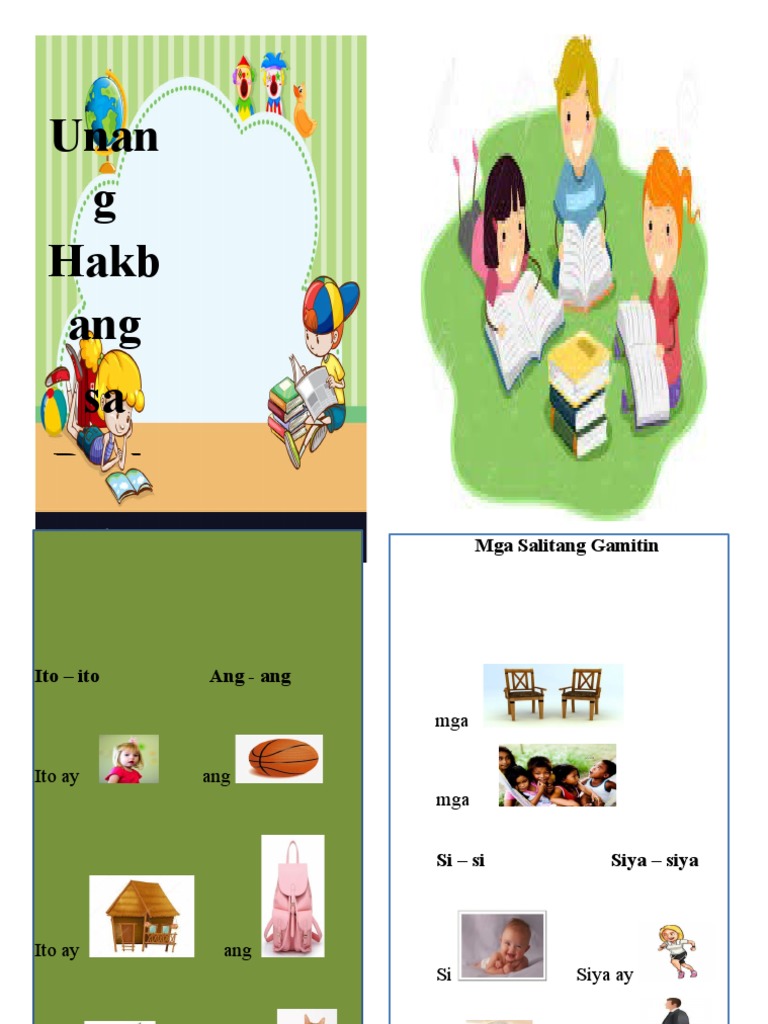 Unang Hakbang Sa Pagbasa (Tunog A-U) | PDF