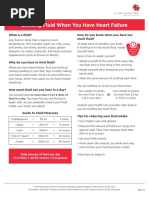 Fluid Restriction Guidelines for Patients | PDF
