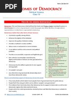 CBSE Class 9 Political Science (Civics) Chapter 4 Notes - Working of ...