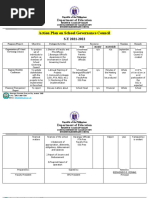 Solid Waste Management Action Plan S.Y 2019-2020: Bayanga National High School Centro Bayanga ...