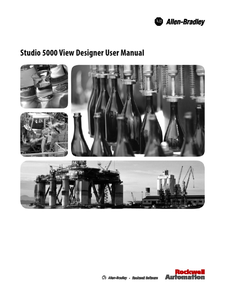 Studio 5000 View Designer User Manual | PDF | User Interface | Menu ...