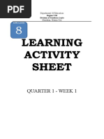 ESP 7 QUARTER 4 ACTIVITY SHEETS | PDF