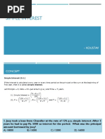 Consumer Mathematics Form 3 - Print - Quizizz | PDF | Interest | Credit