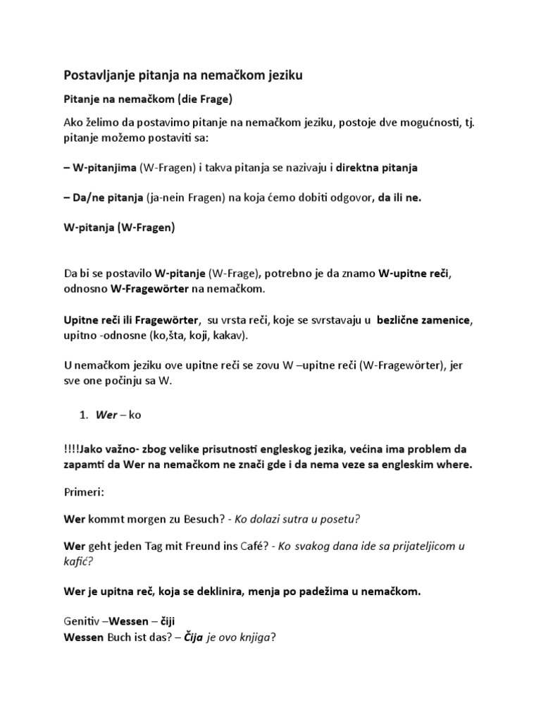 A1.1 Lekcija 3 | PDF