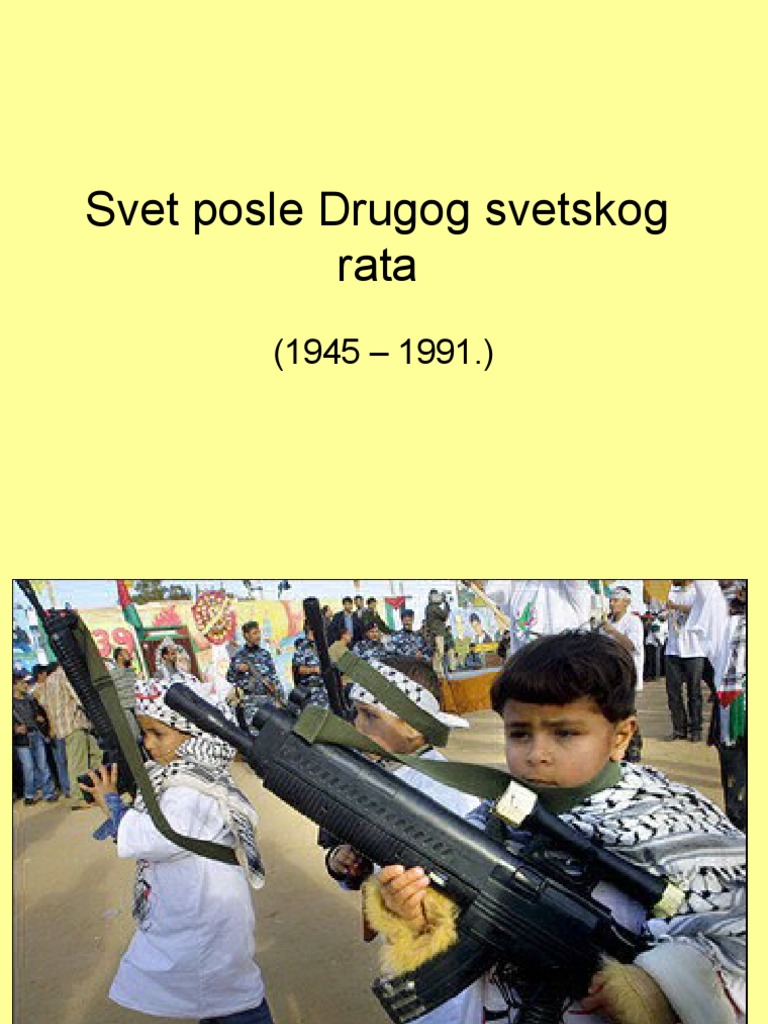 Svet Posle Drugog Svetskog Rata | PDF