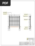 Desain dan Detail Tandon Air DWG | PDF