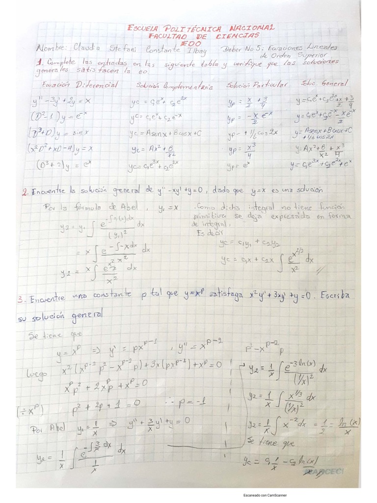 Deber 5 EDO Claudia Constante Parte 1 | PDF