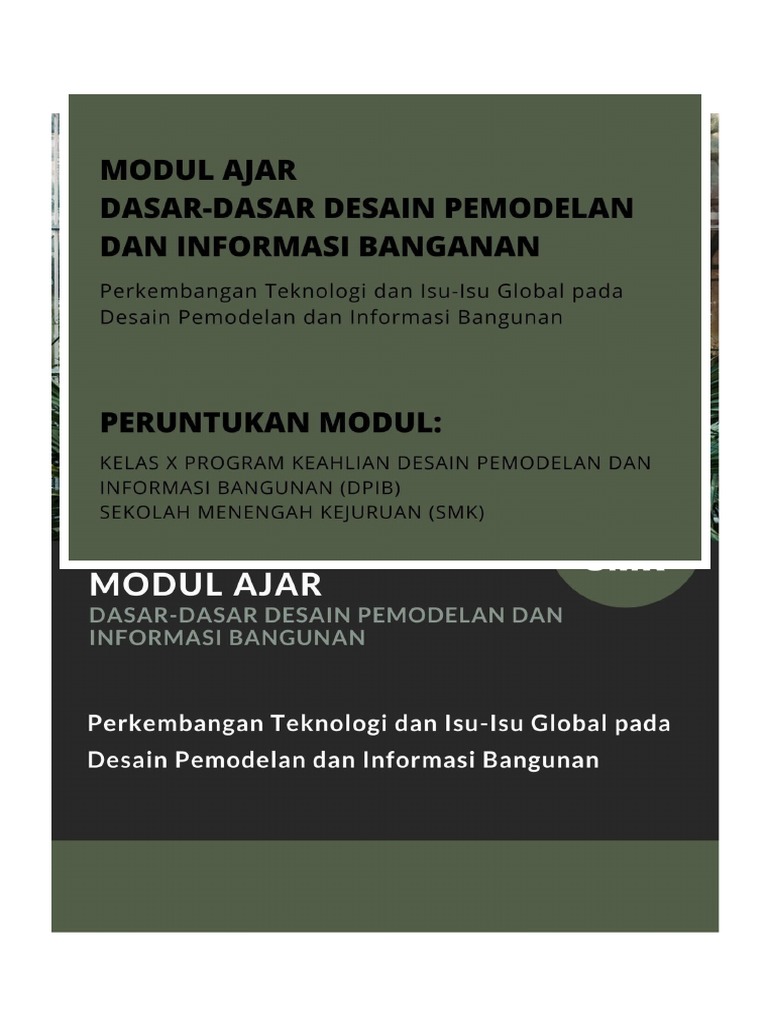 Modul Ajar - Dasar-Dasar Dpib - Elemen 2 | PDF Modul Ajar - Dasar-Dasar Dpib - Elemen 2 | PDF