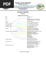 Barangay Survey Form | PDF