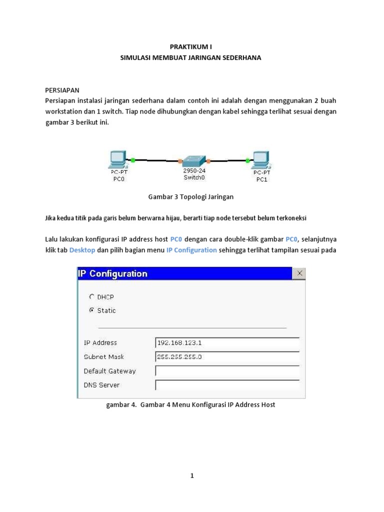 MODUL 4 Jarkom | PDF