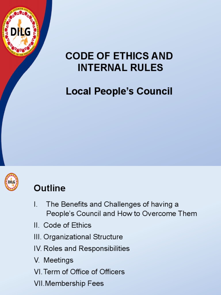 Internal Rules For People's Council (Revised 04112022) | PDF ...