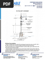 Street Light Foundation Design Details | PDF | Screw | Building Materials