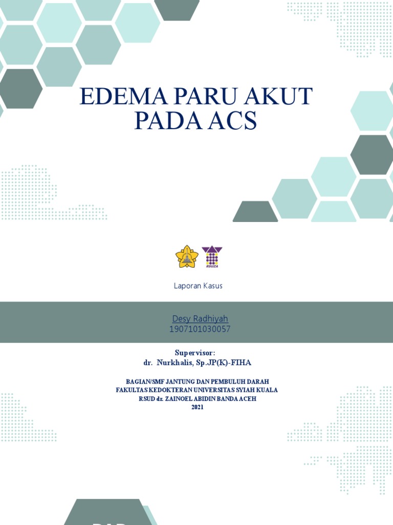 Edema Paru Akut Pada ACS - Desy Radhiyah | PDF