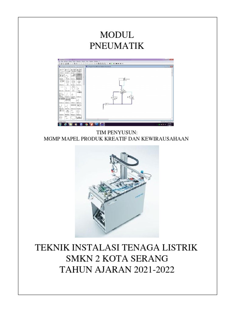 Modul Pneumatik SMKN 2 Kotser | PDF | Teknologi & Rekayasa