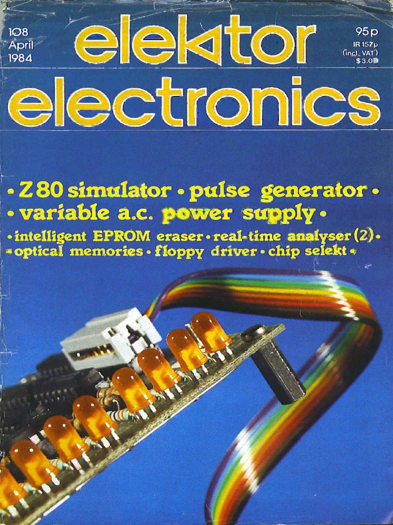Elektor 1984 04 | PDF | Central Processing Unit | Television