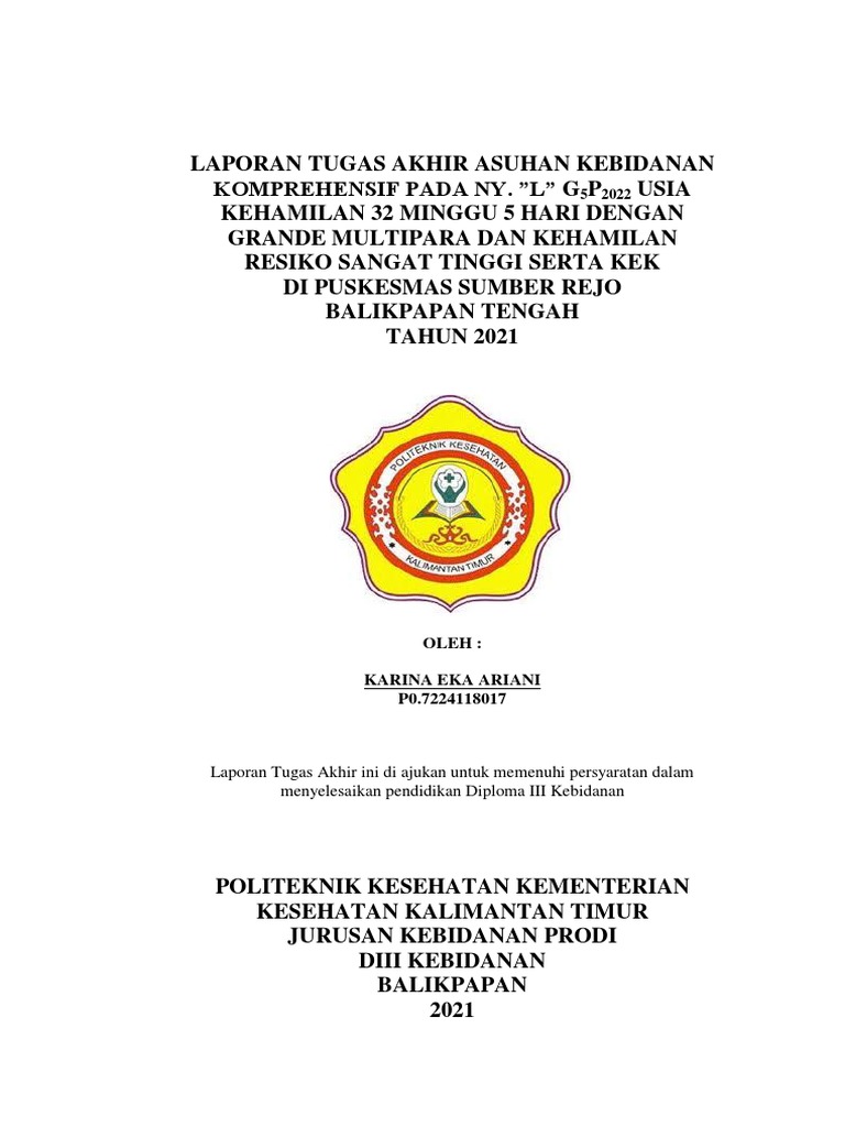 Lta Karina Eka Ariani | PDF | Pengembangan Diri