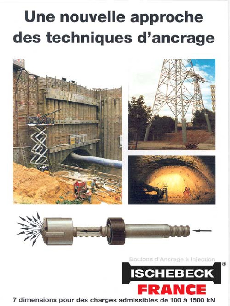 ISCHEBECK-une Nouvelle Approche Des Techniques D'ancrage | PDF