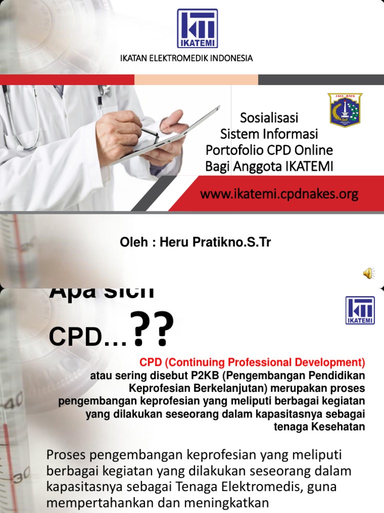 Presentasi-Cpd-Online-IKATEMI DKI JAKARTA - Ppt-Dikonversi | PDF