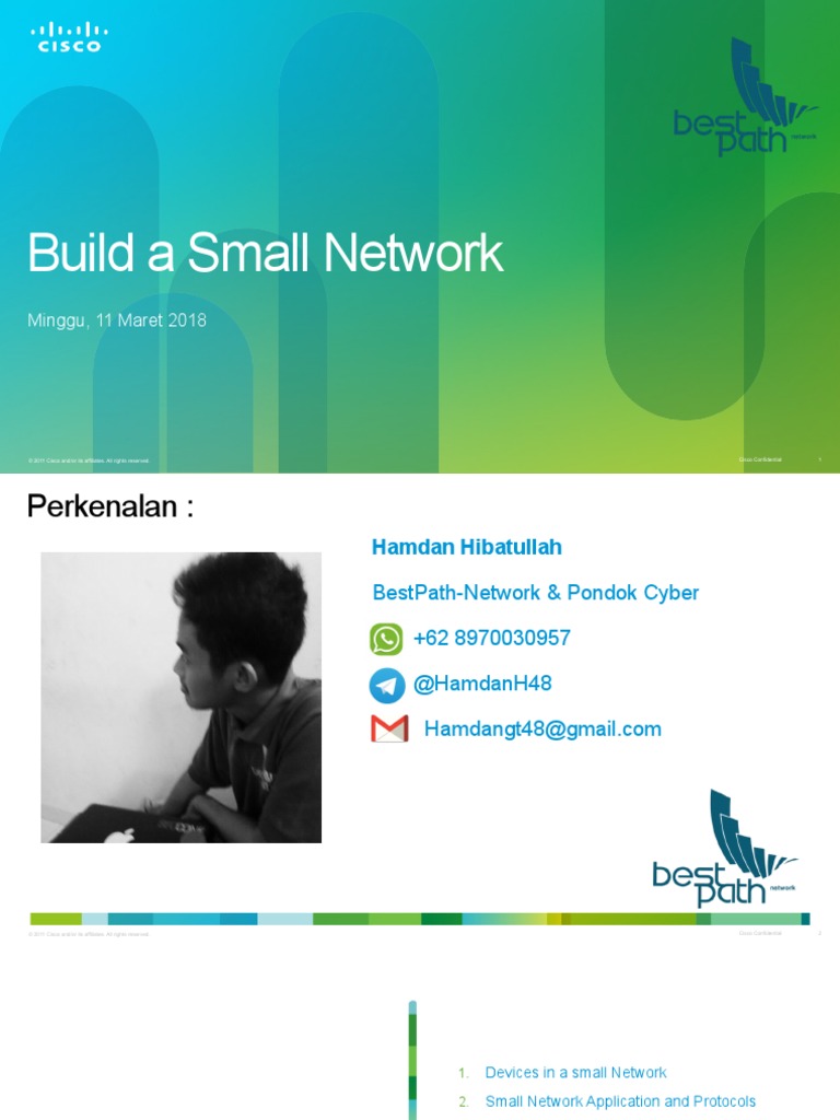 Build A Small Network | PDF | Duplex (Telecommunications) | Computer ...