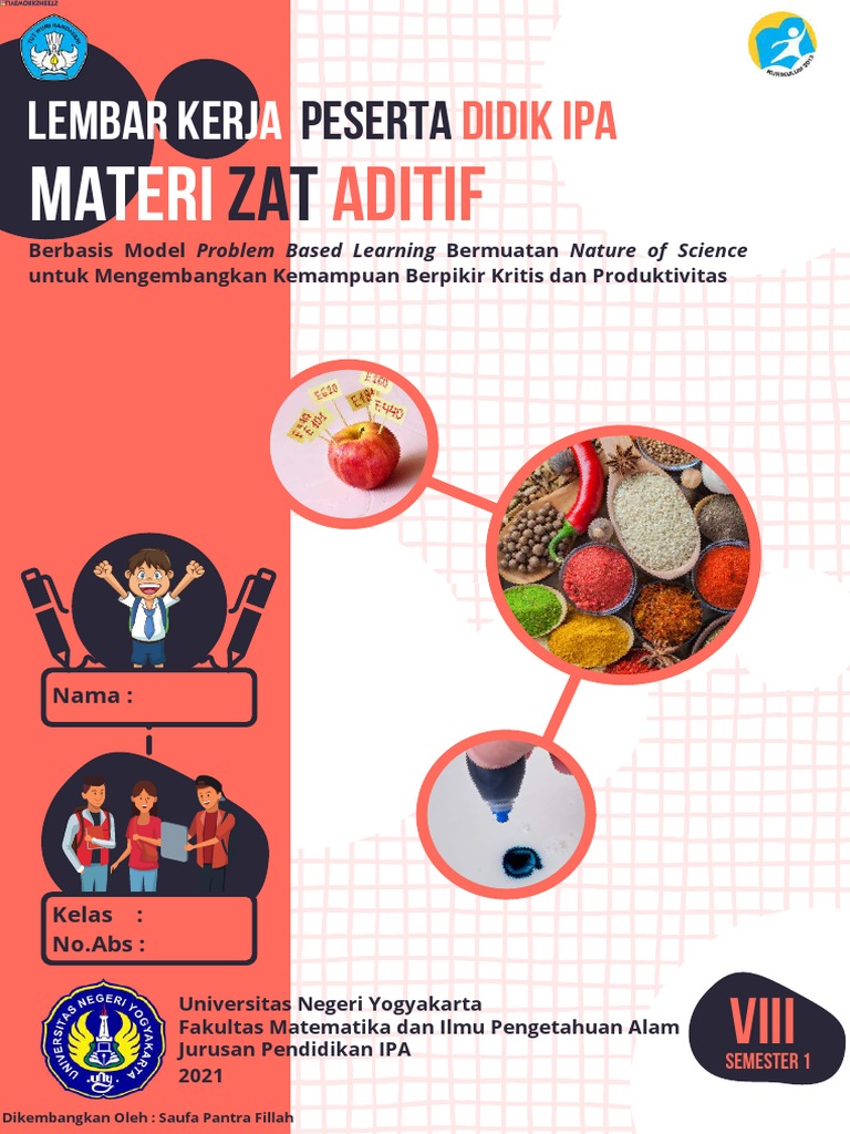 LKPD Zat Adiktif | PDF