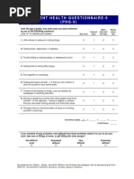 HONOS ASSESSMENT (Health of The Nation Outcome Scales) | PDF | Delusion ...