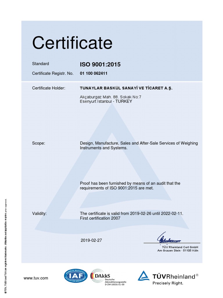 Iso 9001 2015 | PDF | Iso 9000 | Business