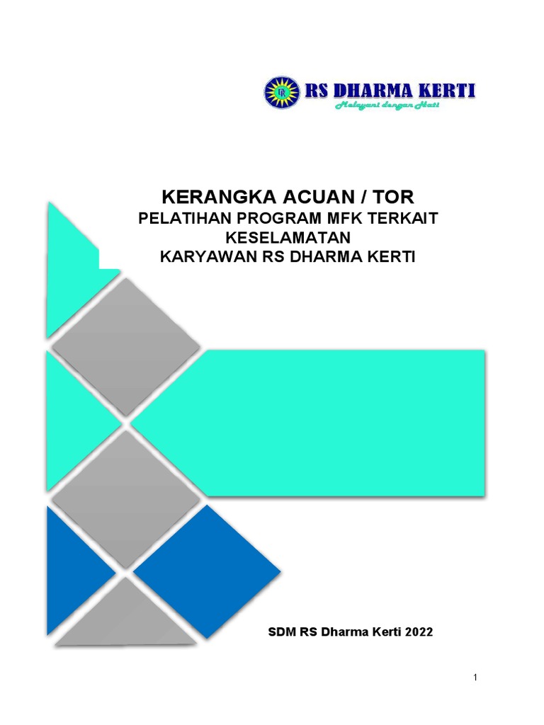 TOR Program MFK Terkait Keselamatan | PDF