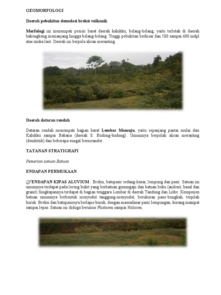 Geomorfologi dan Stratigrafi Bakengkeng | PDF | Sains & Matematika