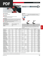 Hilti Anchor Bolt Specifications Guide | PDF | Building Materials ...