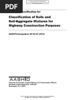 AASHTO Soil Classification Guide | PDF | Sand | Applied And Interdisciplinary Physics