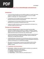 Cours D'oncologie Medicale | PDF | Oncologie | Cancer