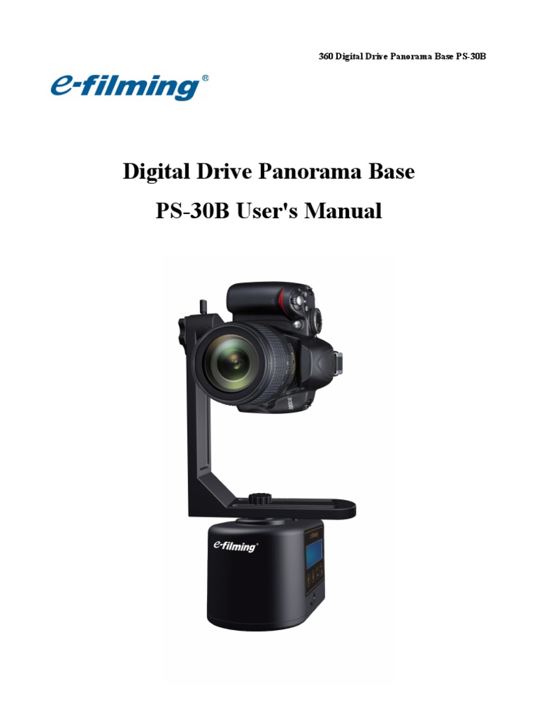 PS-30B English Manual | PDF | Battery (Electricity) | Tripod (Photography)