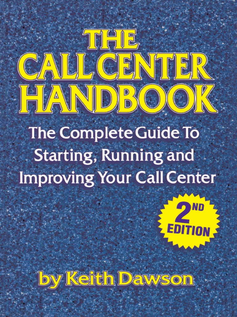 Keith Dawson (Author) - The Call Center Handbook-CRC Press (2007 ...