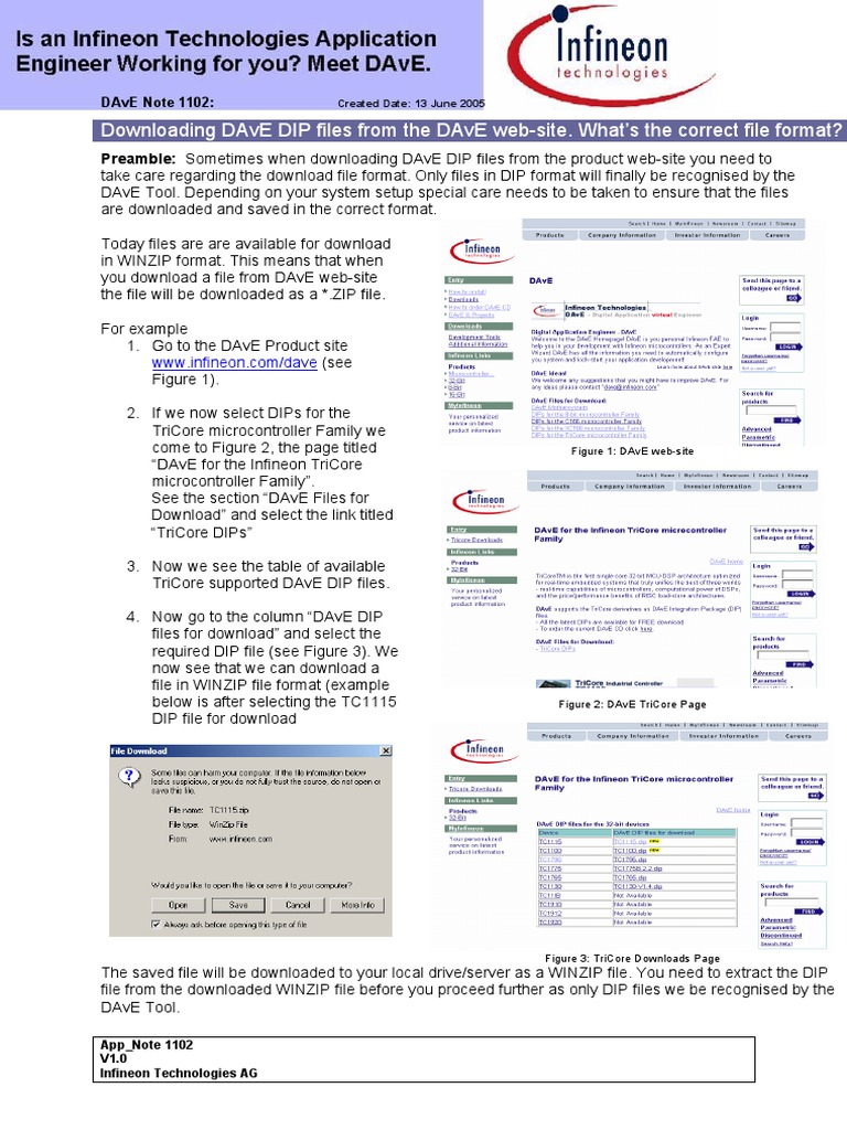 Downloading Dave Dip Files From The Dave Web-Site. What'S The Correct ...