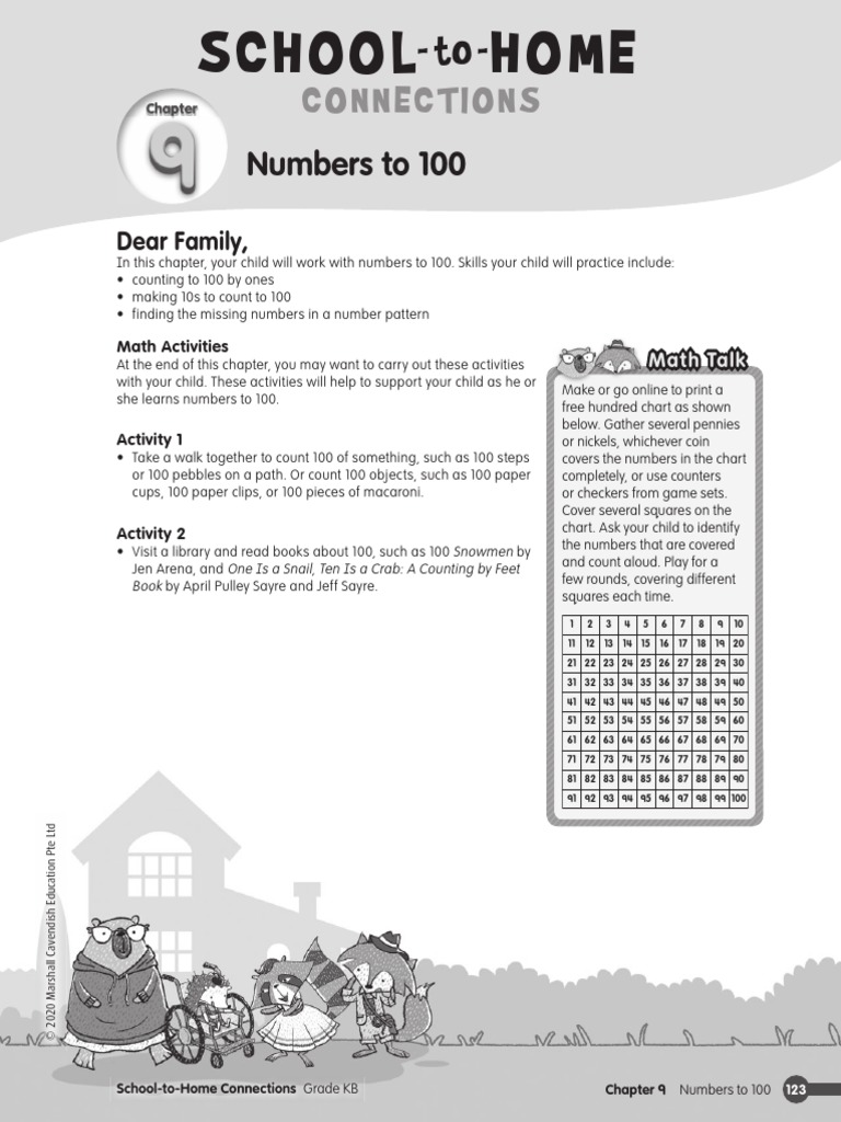 Chapter 9 Numbers To 100 Connections | PDF