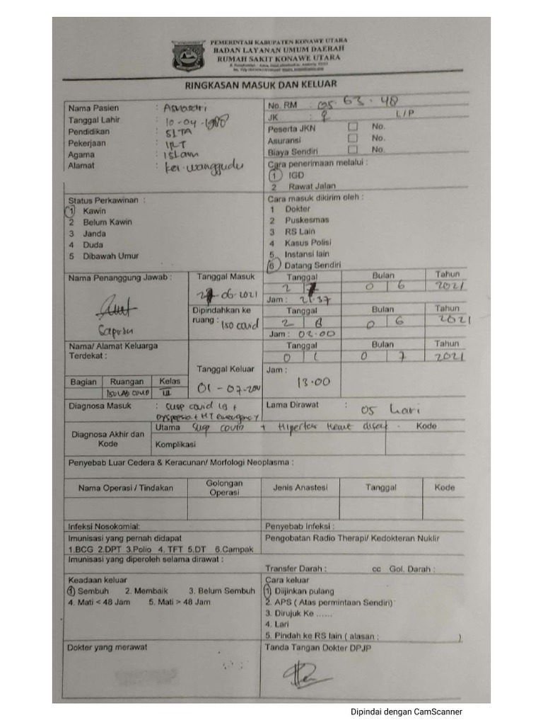 Contoh Ringkasan Keluar Dan Masuk | PDF