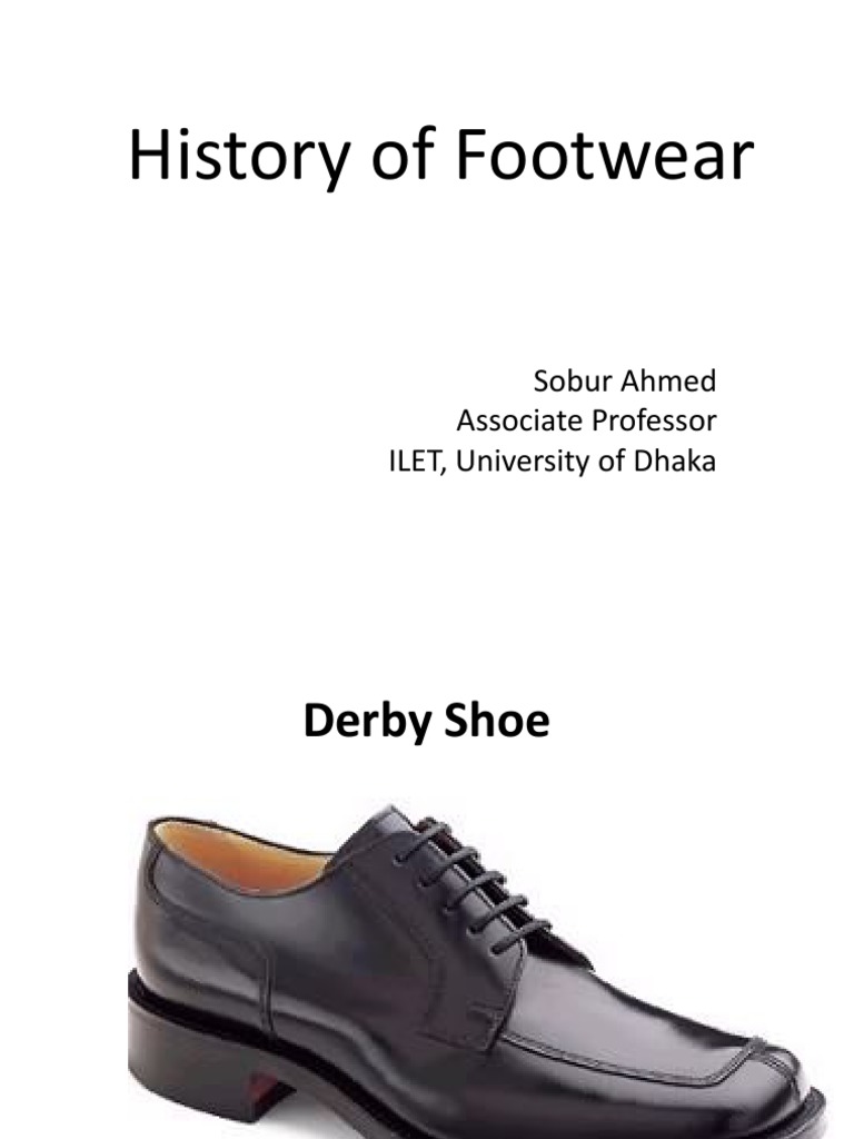 History and Definition of Footwear | PDF