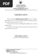 Letter Request For SBM Benchmarking | PDF