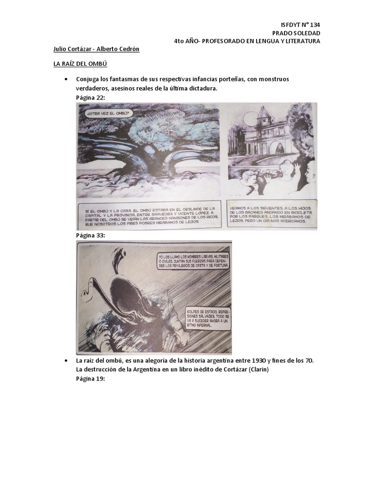 Historieta Inédita de Cortázar y Cedrón | PDF | Cómics