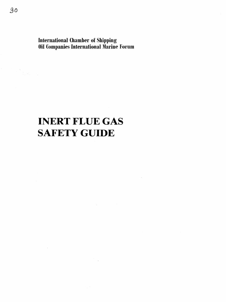 Inert Flue Gas Safety Guide | PDF