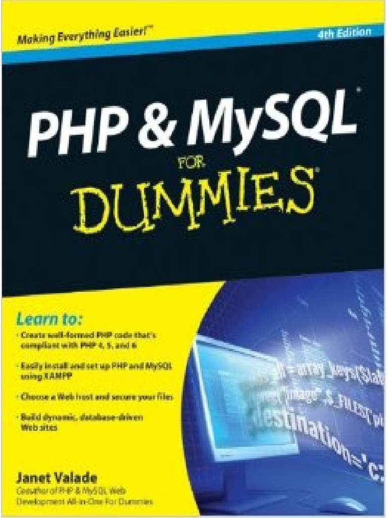 PHP y Mysql para Dummies - Janet Valade | PDF