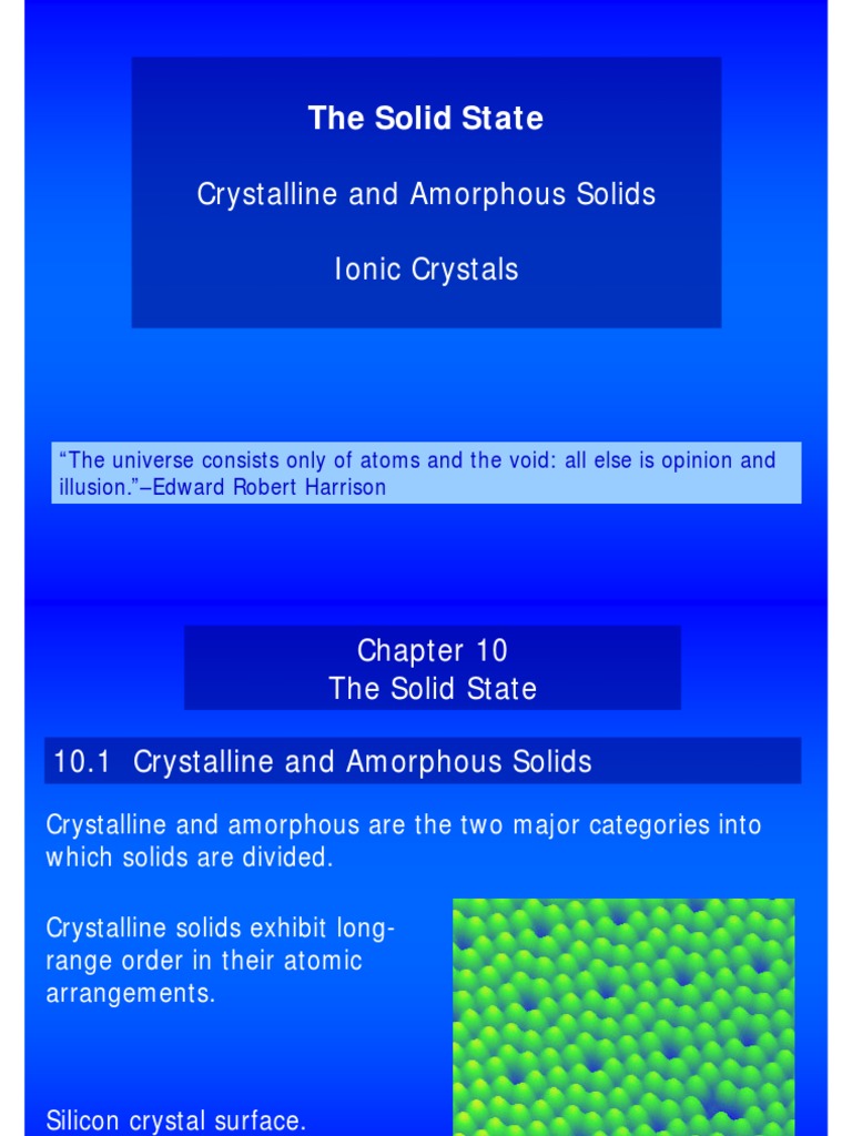 Solid State Physics PPT - Compatibility Mode | PDF | Chemical Bond ...