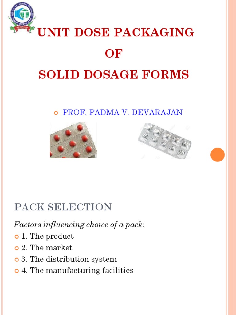 Unit Dose Packaging: Blister vs Strip | PDF | Materials | Chemistry