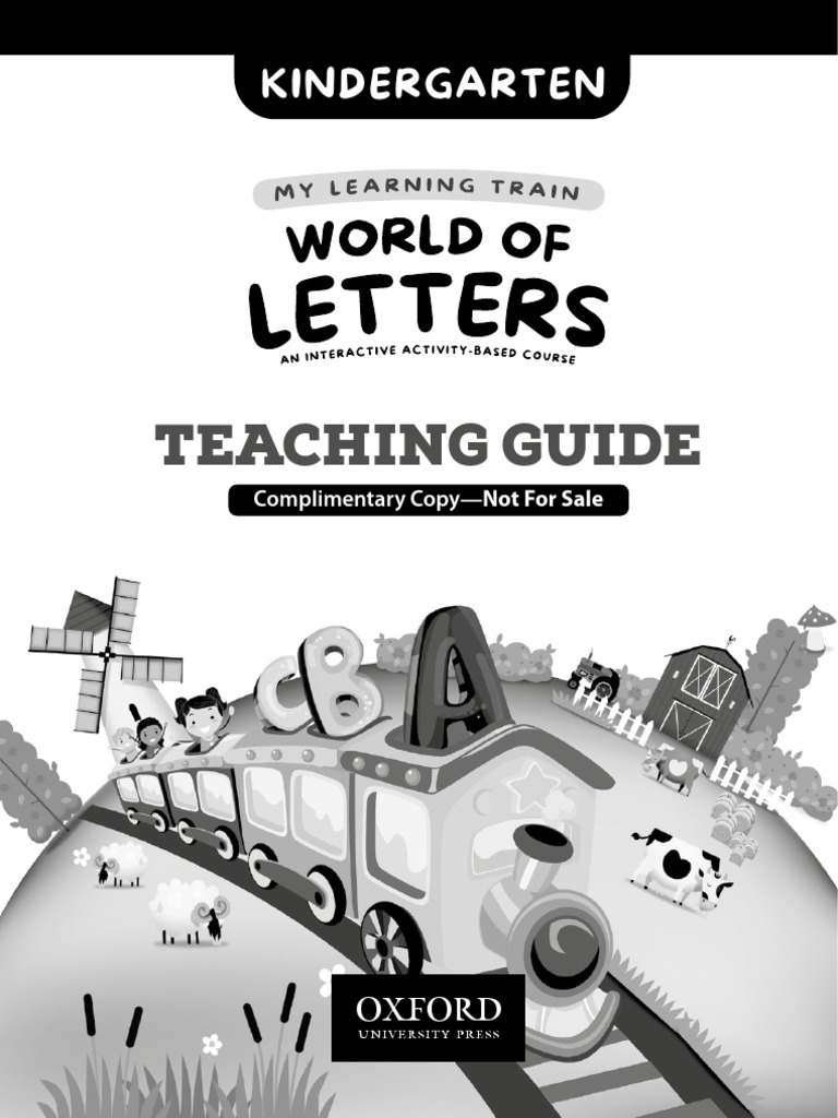 MLT World of Letters Kindergarten TG | PDF | Phonics | Teachers