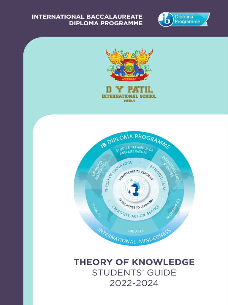 Theory Of Knowledge Tok Handbook 2022 Pdf Knowledge Cognition
