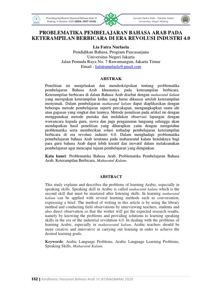 Jurnal Pendidikan | PDF | Karier & Perkembangan | Kajian Bahasa Asing