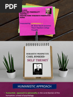 Humanistic Theory of Carl Rogers | PDF | Humanistic Psychology | Humanism