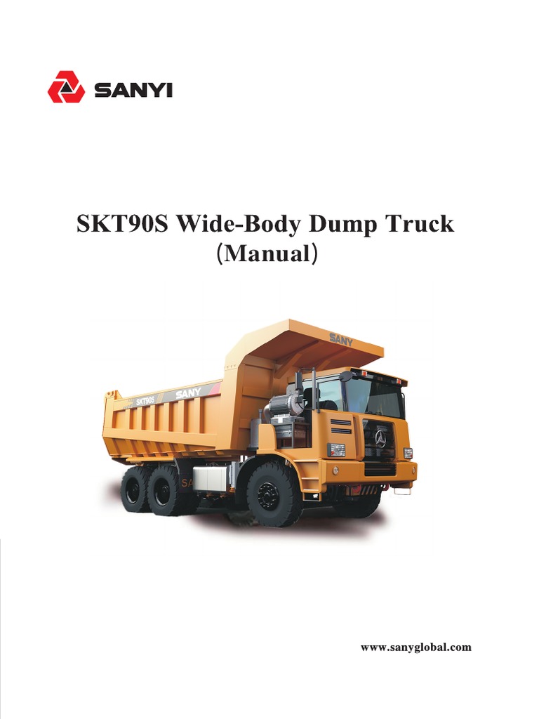 SANY SKT90S Manual Transmission) | PDF | Truck | Axle