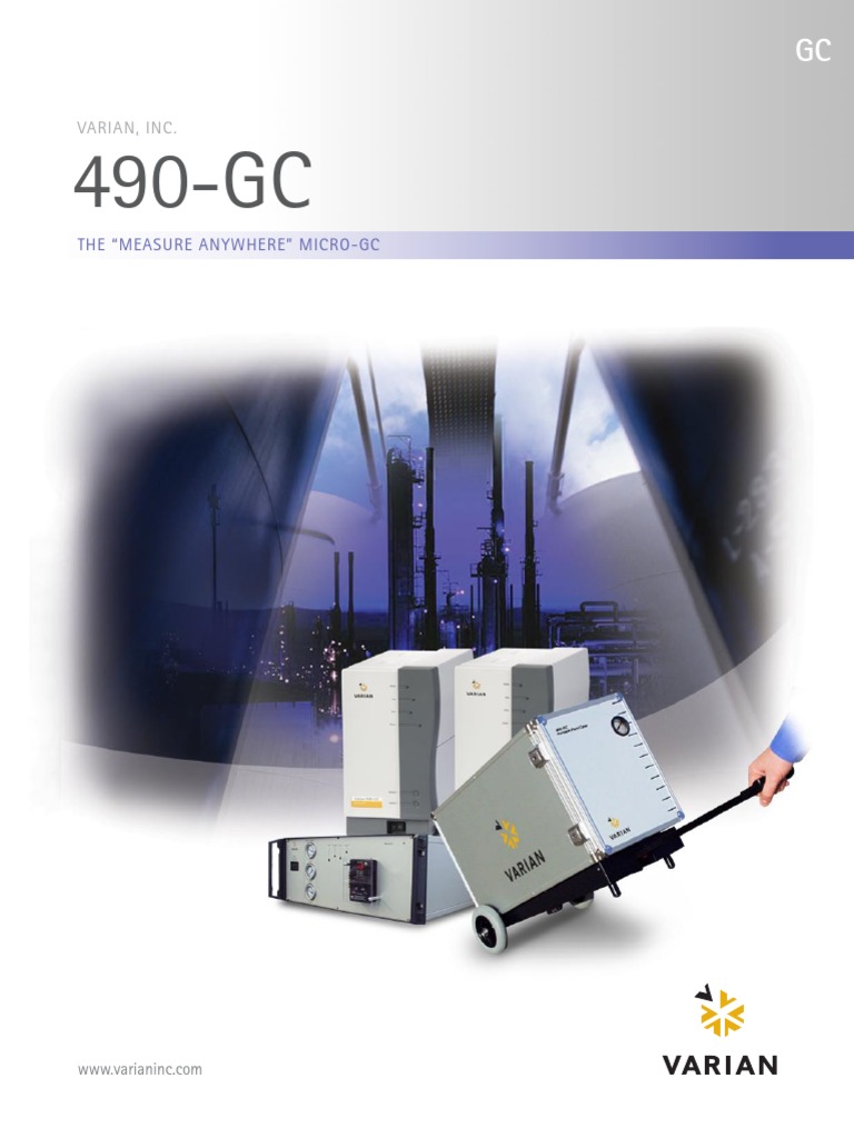 GC-490 | PDF | Gas Chromatography | Chromatography