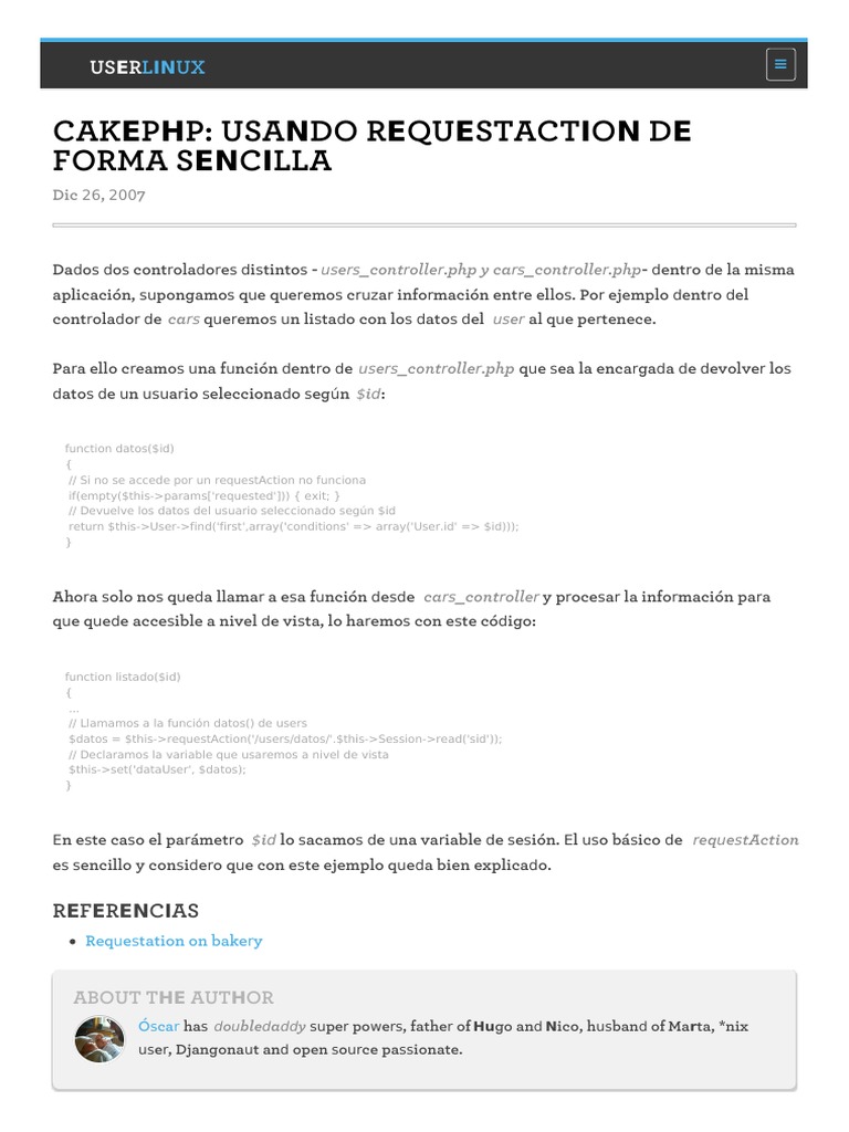 Request Action Cakephp | PDF